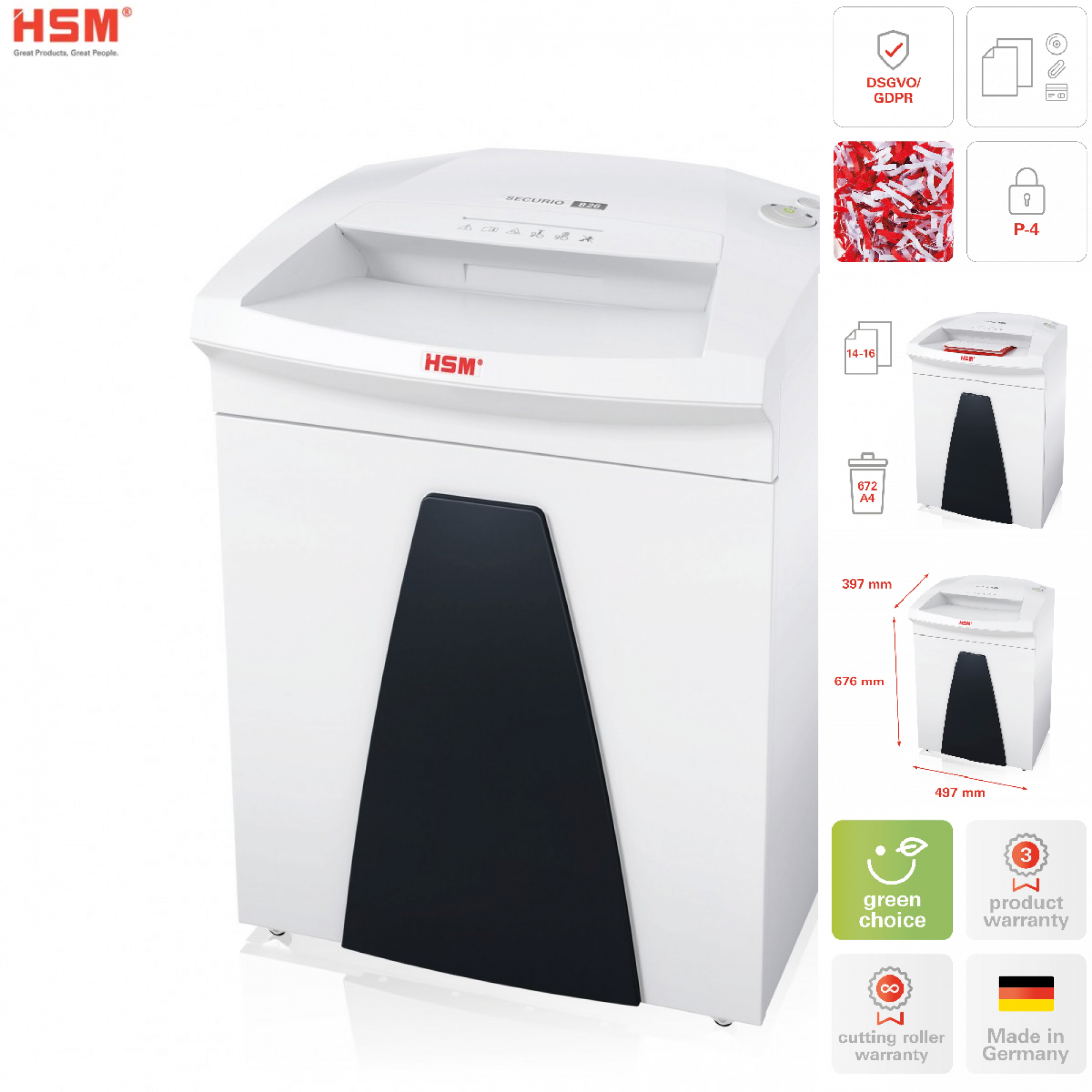 HSM SECURIO B26 - 4.5 x 30 mm